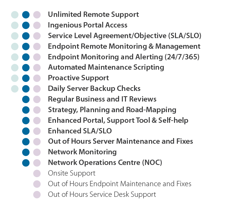 Managed IT Support Cost Calculator - Ingenious